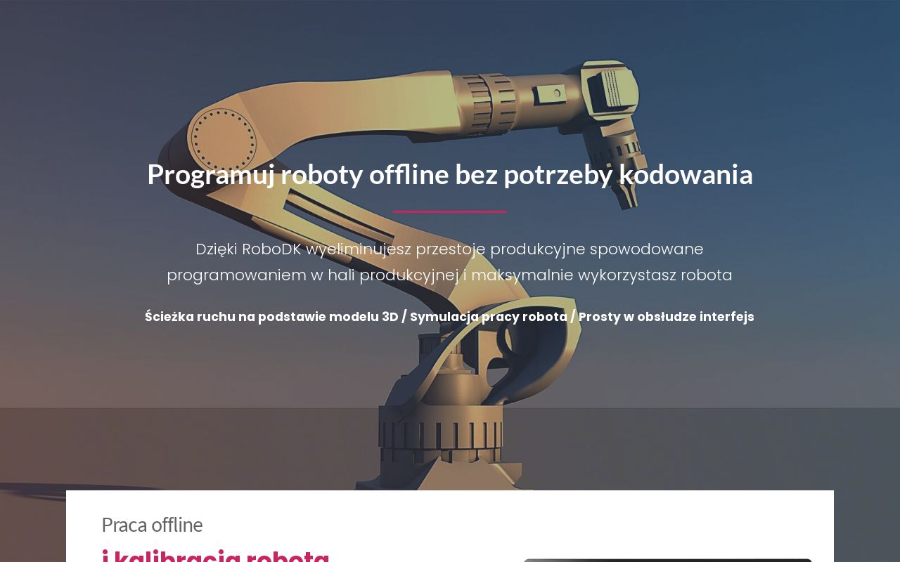 RoboDK - programuj roboty